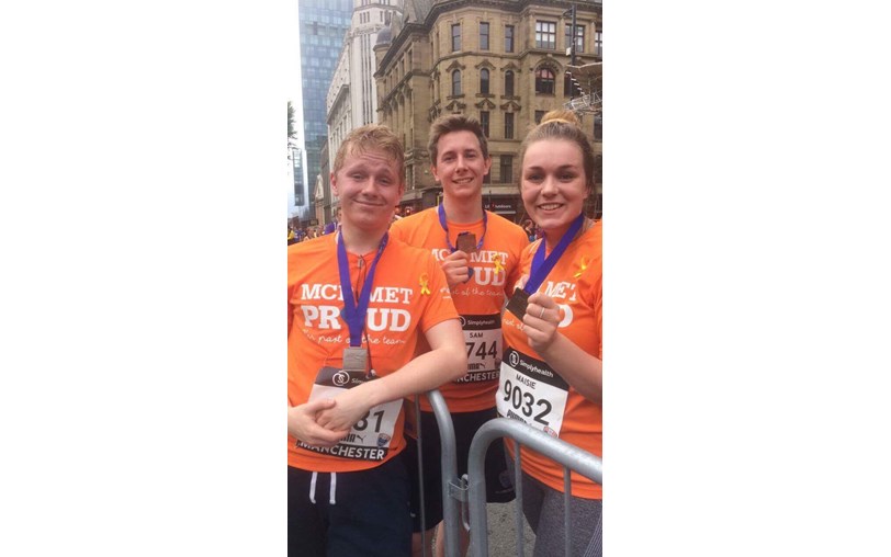 Sam Pilkington is fundraising for Manchester Metropolitan University