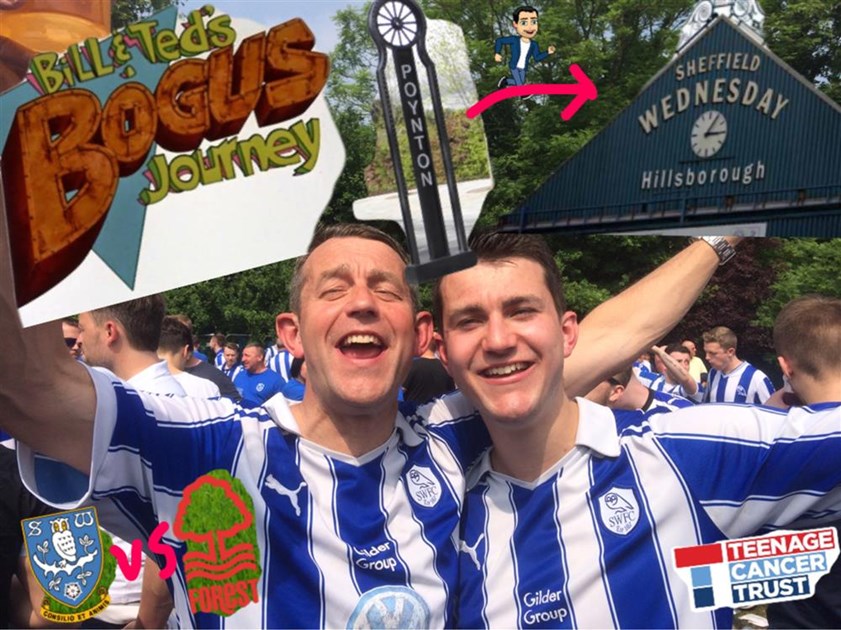 Edward Baines is fundraising for Teenage Cancer Trust