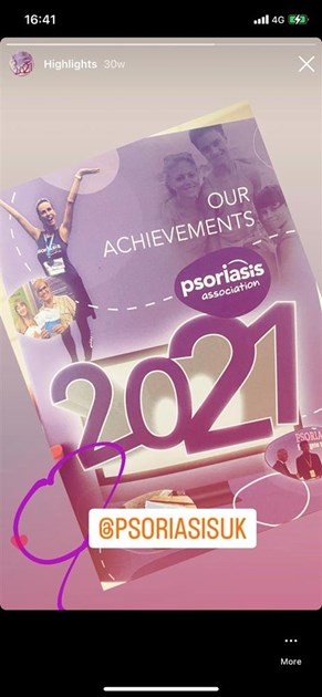 Lisa Russon is fundraising for The Psoriasis Association