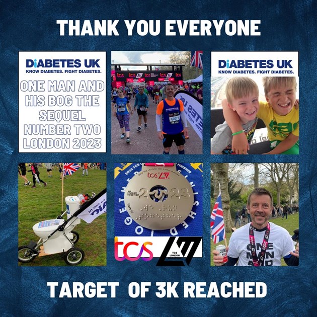 Giles Cuthbert is fundraising for Diabetes UK