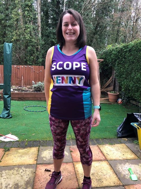 Jenny Rudge is fundraising for Scope