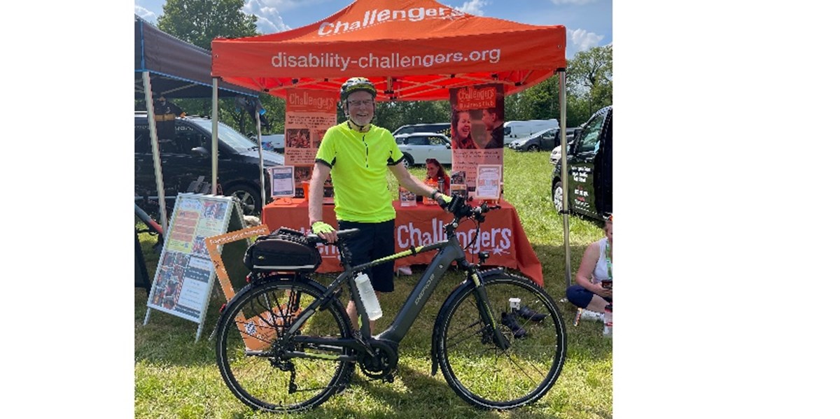 Clive Teague is fundraising for Disability Challengers