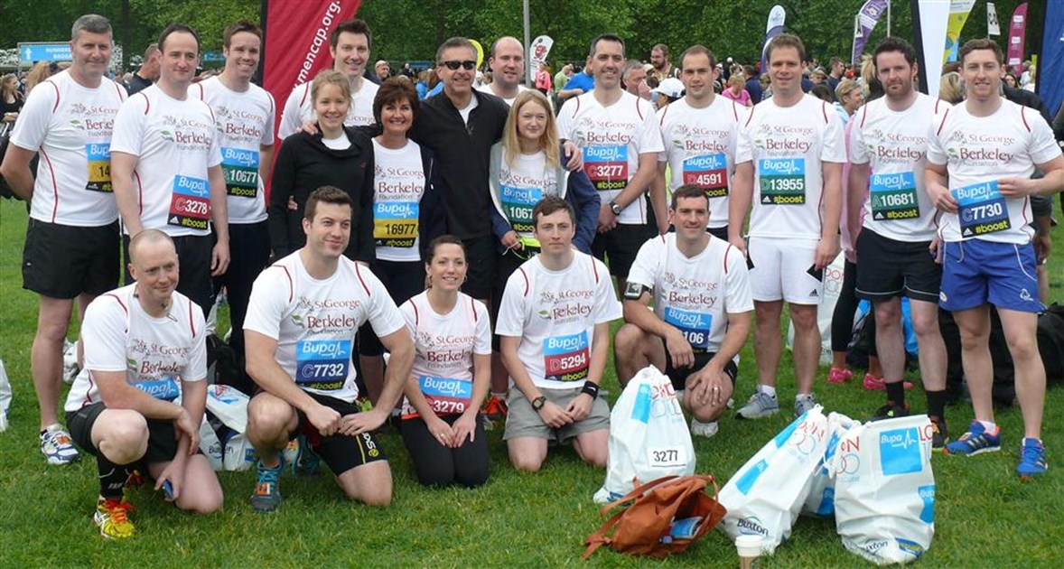 St George PLC is fundraising for Muscular Dystrophy UK