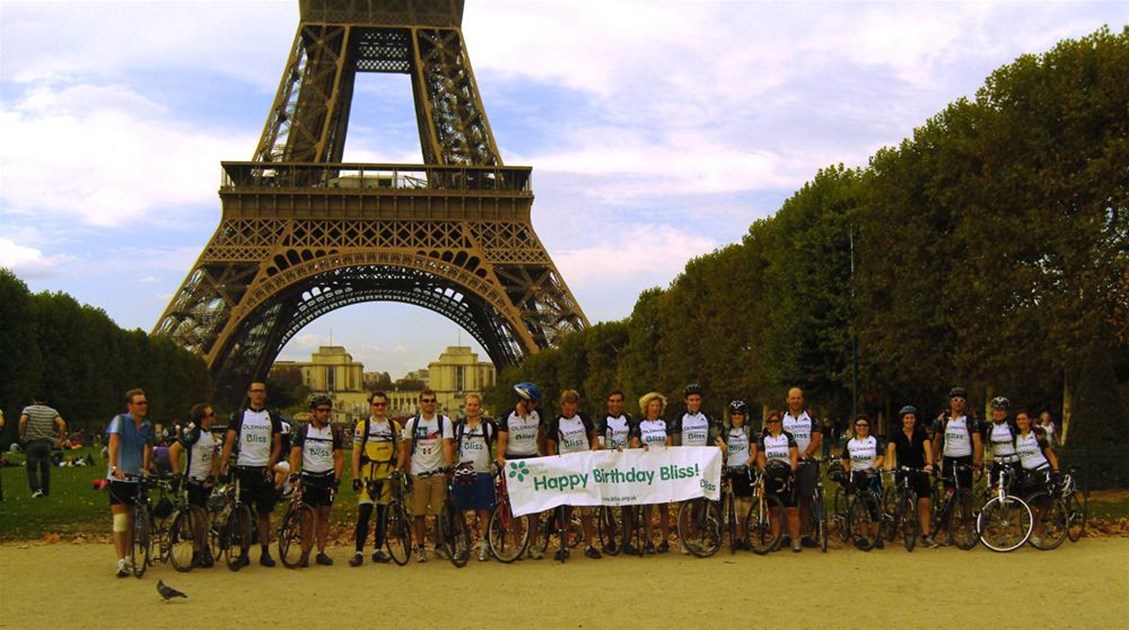 Olswang Cyclists is fundraising for Coram