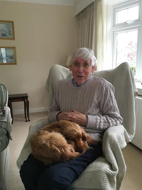 Stuart George is fundraising for Dementia UK