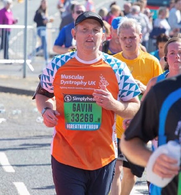 Gavin Wilkinson is fundraising for Muscular Dystrophy UK