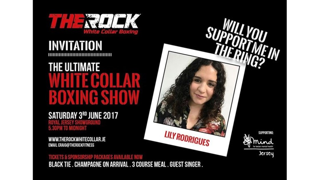 Lily Rodrigues is fundraising for Mind Jersey