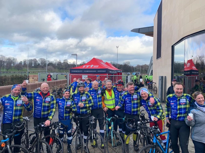 Edinburgh Accies Hasbeens is fundraising for My Name'5 Doddie Foundation