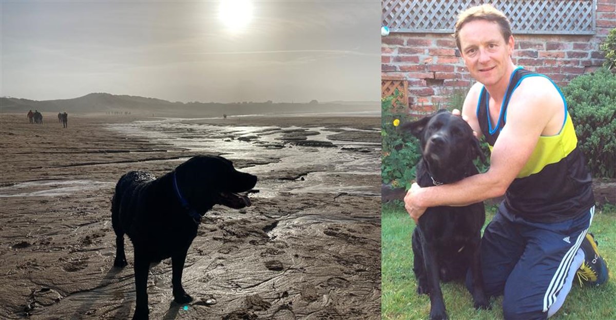 Alan Smith is fundraising for Guide Dogs