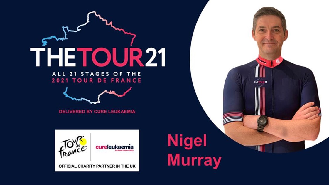 Nigel Murray is fundraising for Cure Leukaemia