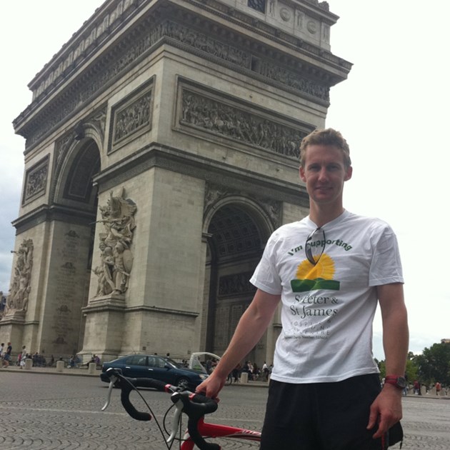 Steven Carroll is fundraising for St Peter & St James Hospice