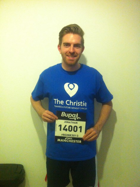 Jonathan Stoker is fundraising for THE CHRISTIE CHARITY