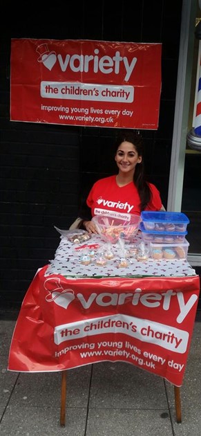 Katie Precious is fundraising for Variety, the Children's Charity