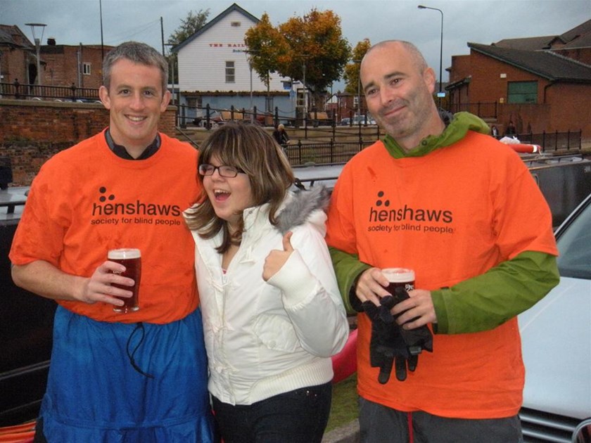 Christopher Partington is fundraising for Henshaws