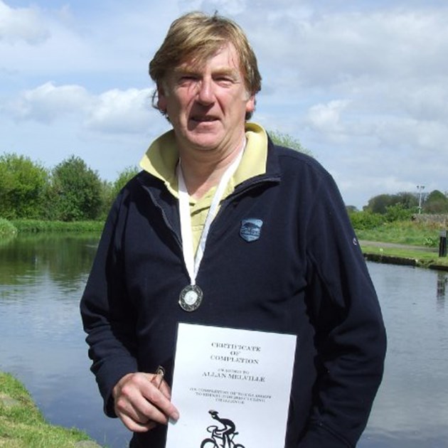 Alan Melville is fundraising for Guide Dogs