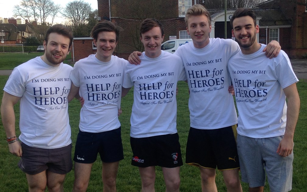Edward Sutcliffe is fundraising for Help for Heroes