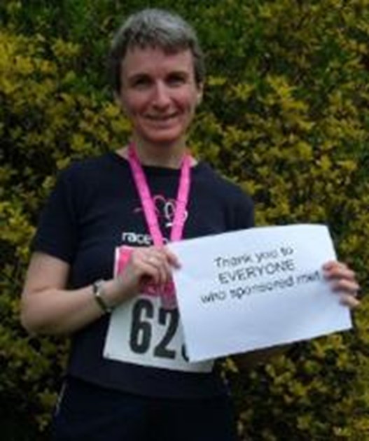 Fiona Thomson is fundraising for Cancer Research UK