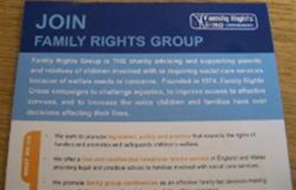 Family Rights Group is fundraising for Family Rights Group