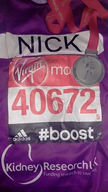 Nick Fogarty is fundraising for Kidney Research UK