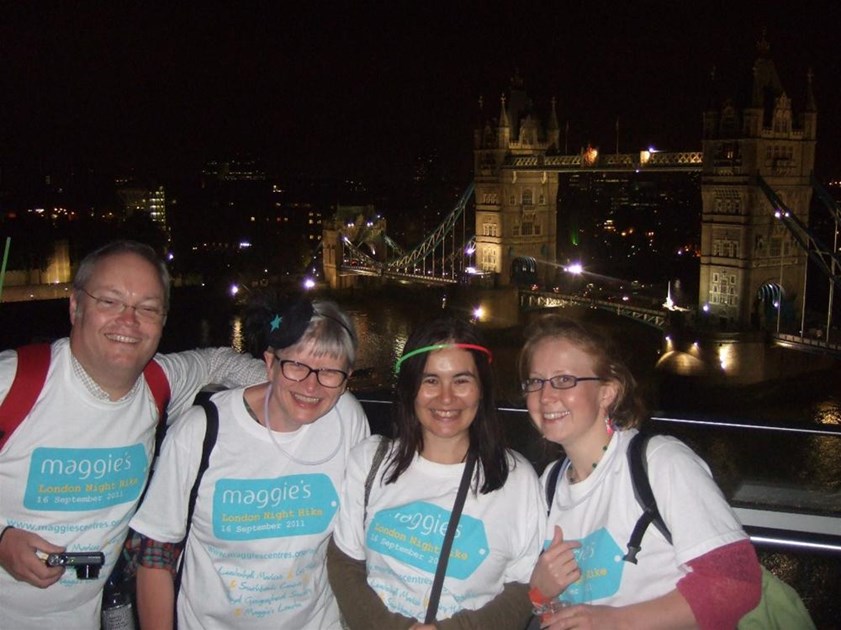 Anne Pinder is fundraising for Maggie's Centres