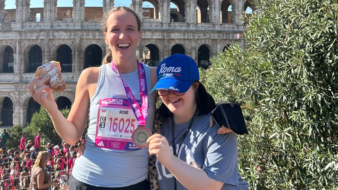 Rose Cox is fundraising for Down's Syndrome Association