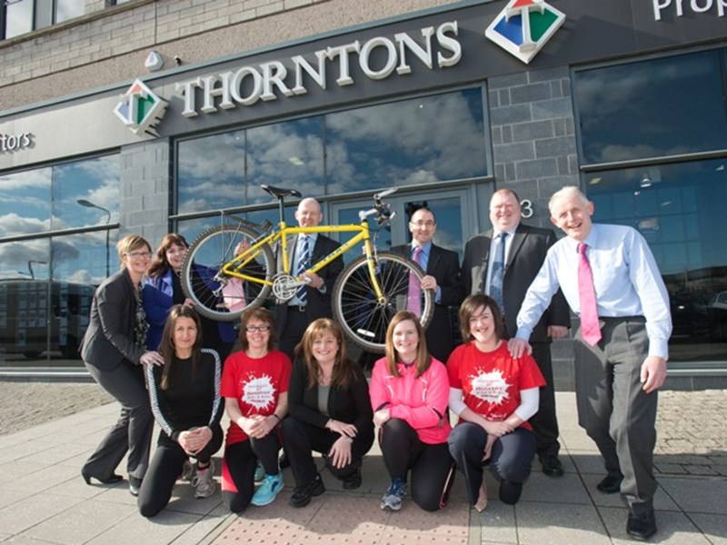 Thorntons Law LLP is fundraising for Maggie's Centres