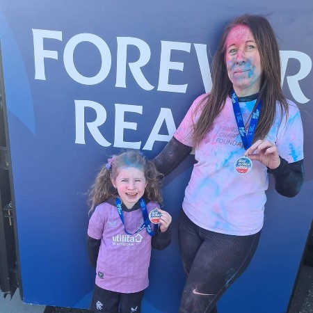 Angela Shields is fundraising for Rangers Charity Foundation