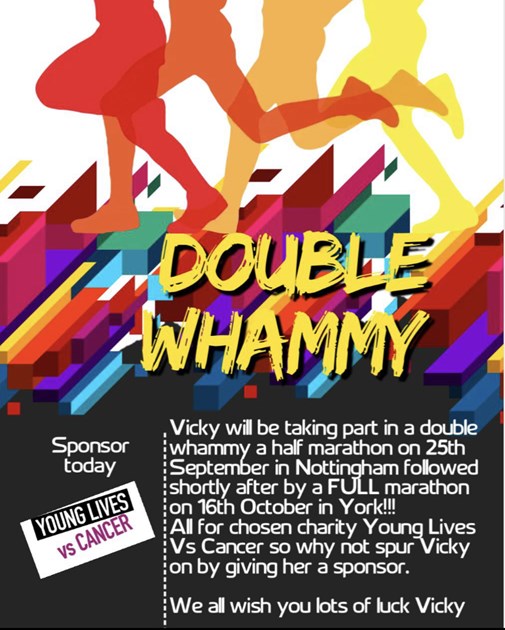 Victoria Knapp is fundraising for Young Lives vs Cancer