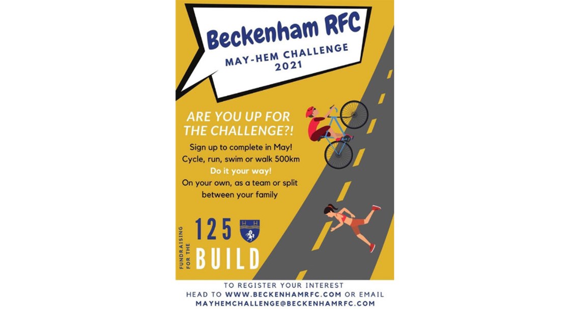 Matt Steele is fundraising for Beckenham Rugby Football Club