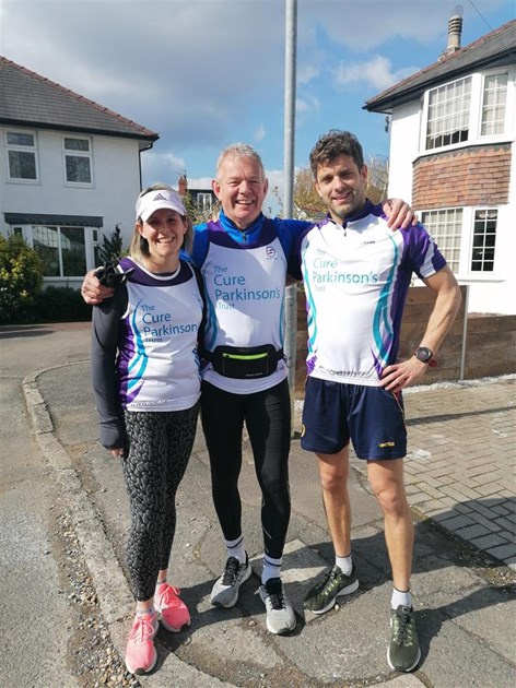 roger hampton is fundraising for Cure Parkinson’s