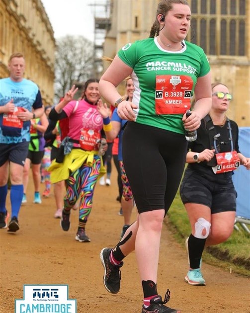 Amber Dyra is fundraising for Macmillan Cancer Support