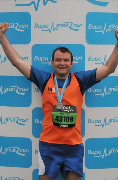 Martin Stevens is fundraising for Multiple Sclerosis Society