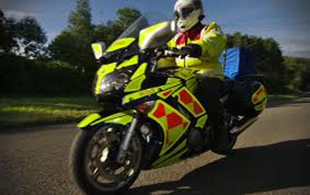 Steve Welham is fundraising for Blood Bikes Wales
