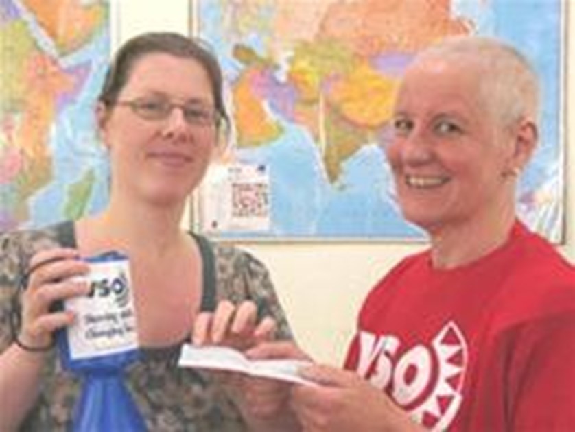 Georgina Hayes is fundraising for Voluntary Service Overseas
