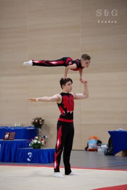 Angela Rutherford is fundraising for Ayrshire Gymnastics Trust