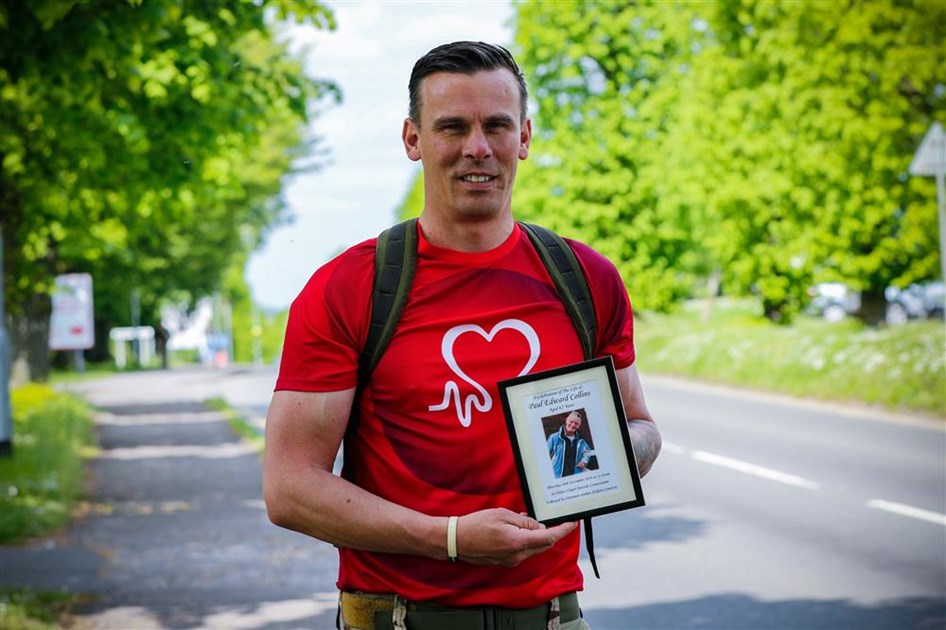 Stuart Collins is fundraising for British Heart Foundation