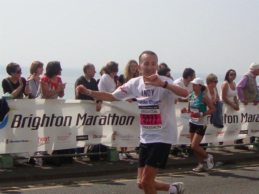 andrew eggleton is fundraising for Guide Dogs