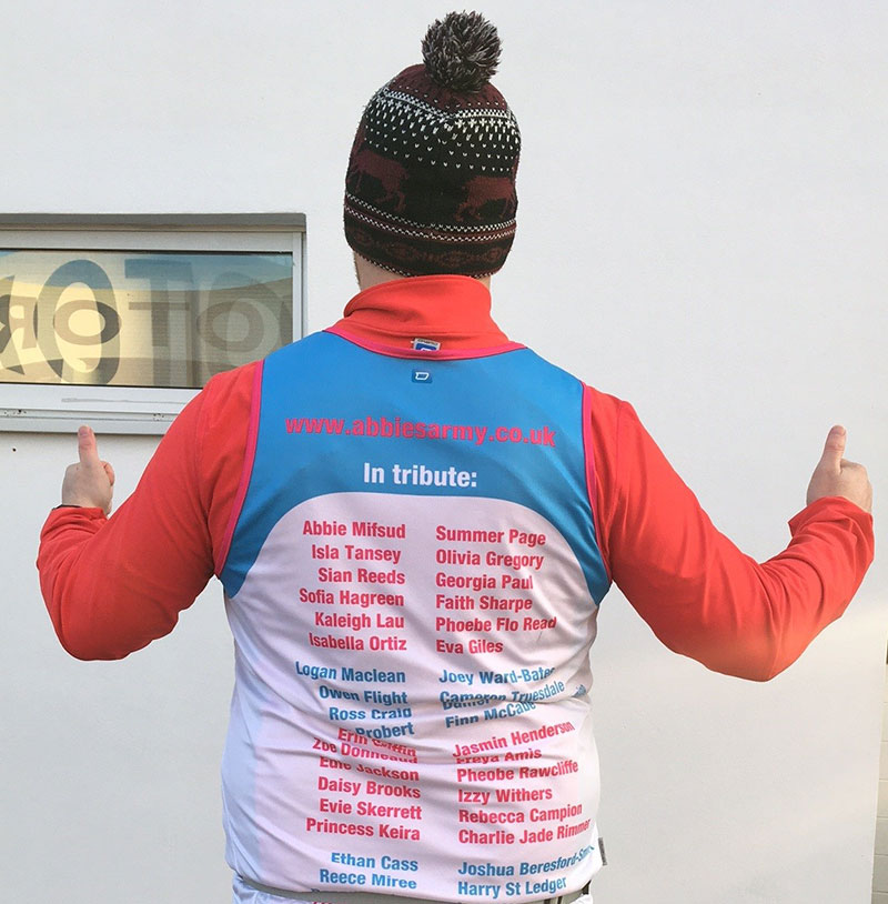 LEE MARSDEN is fundraising for Abbie's Army