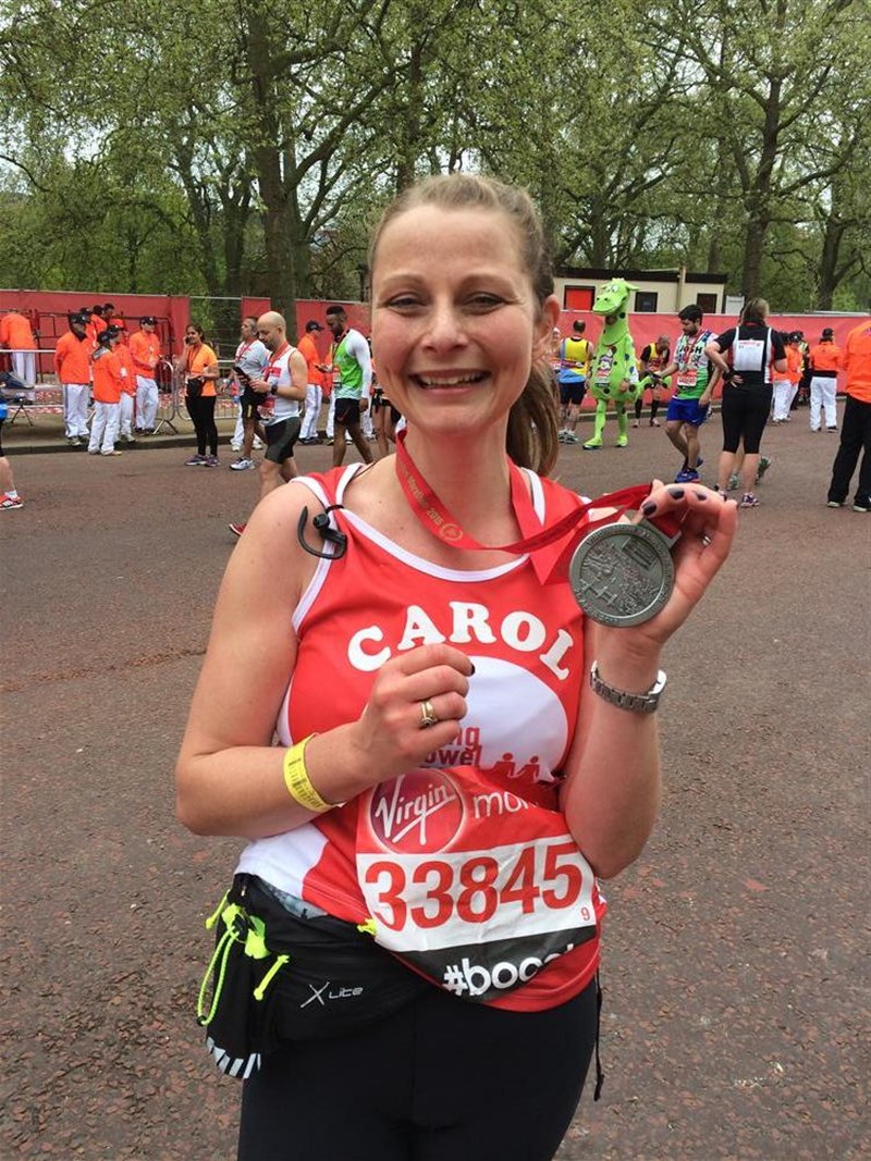 Carol Beard is fundraising for Beating Bowel Cancer