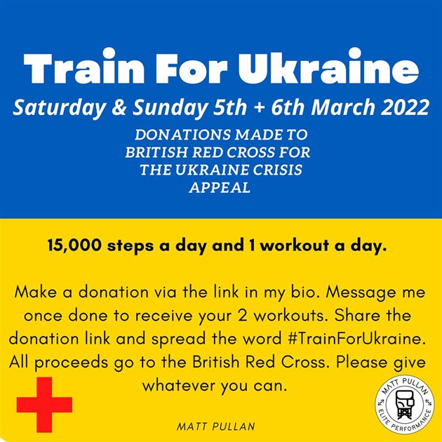 Matthew Pullan is fundraising for The British Red Cross Society