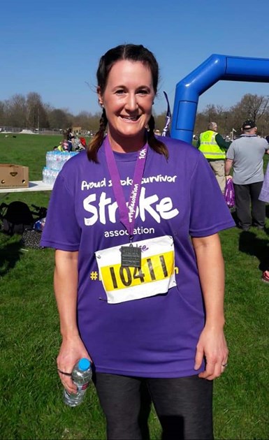 Carly Edwards is fundraising for Stroke Association