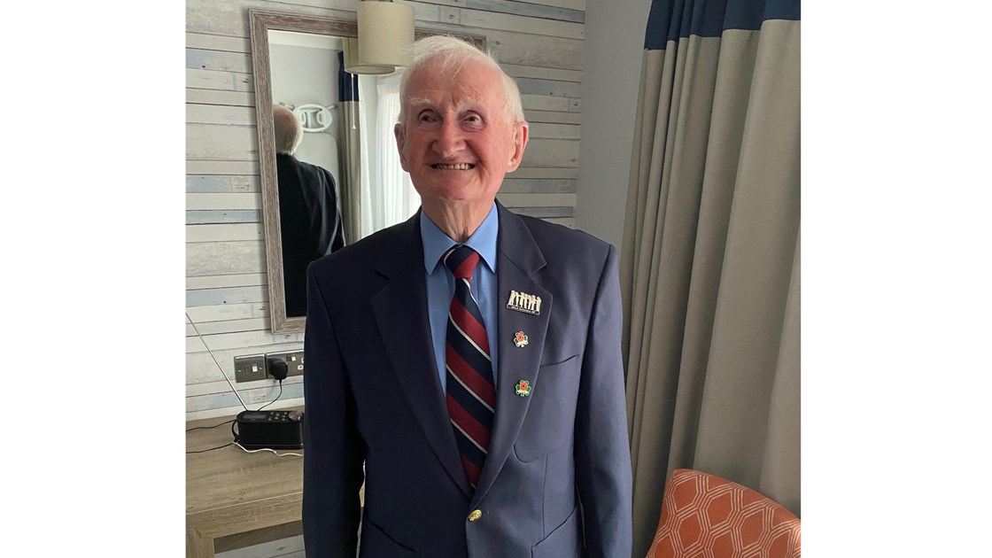 Ben Rafferty is fundraising for Blind Veterans UK