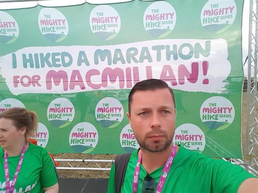 Gary Mould is fundraising for Macmillan Cancer Support