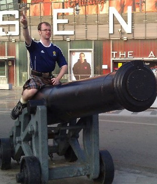 Gareth Finn is fundraising for The Kiltwalk