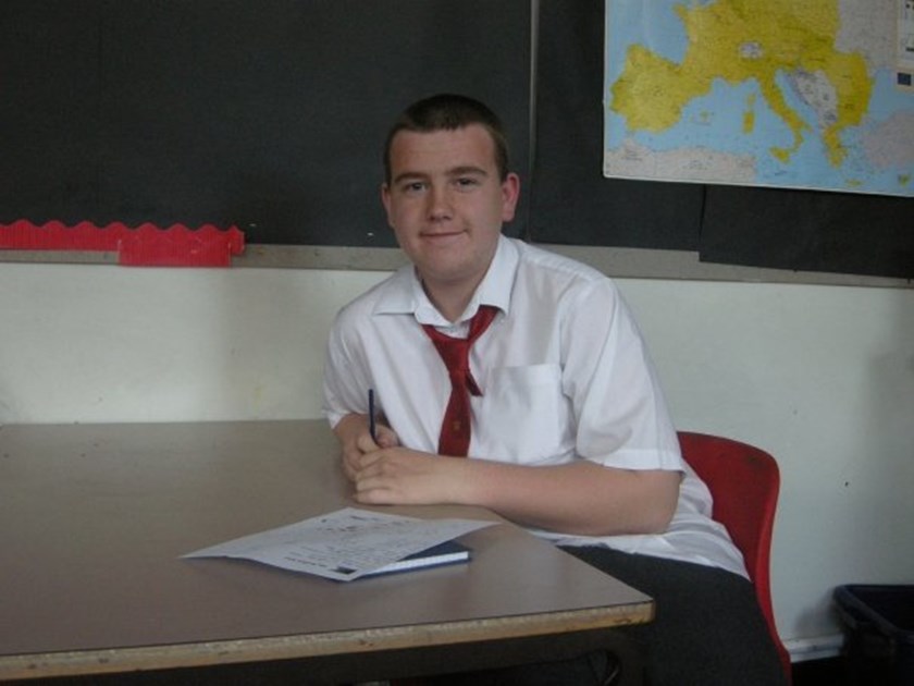 Thomas Parsons is fundraising for Teenage Cancer Trust