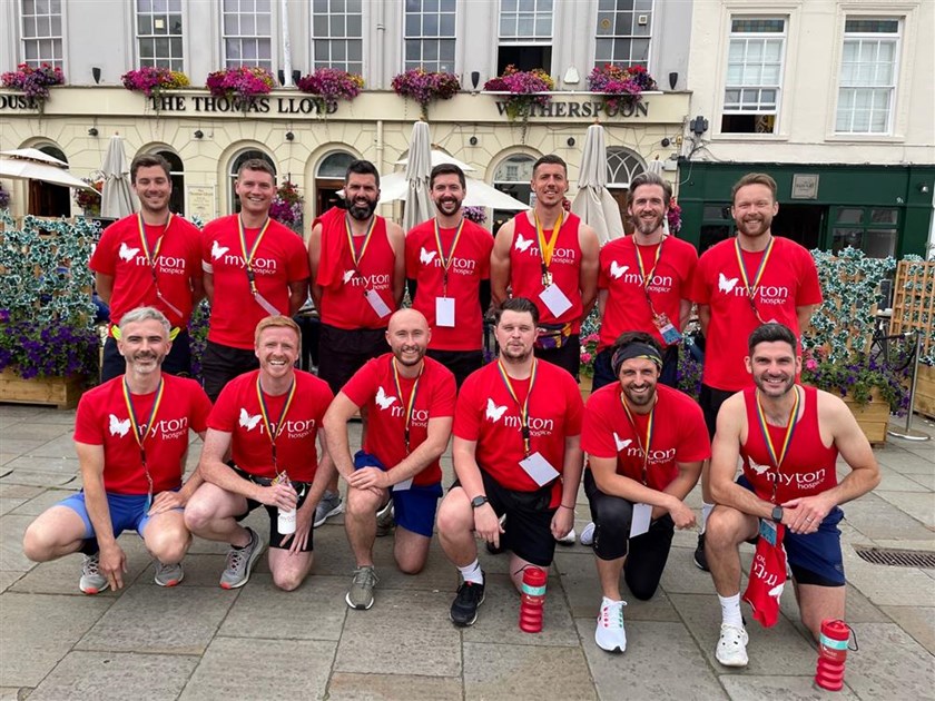 Tom Keeling is fundraising for The Myton Hospices