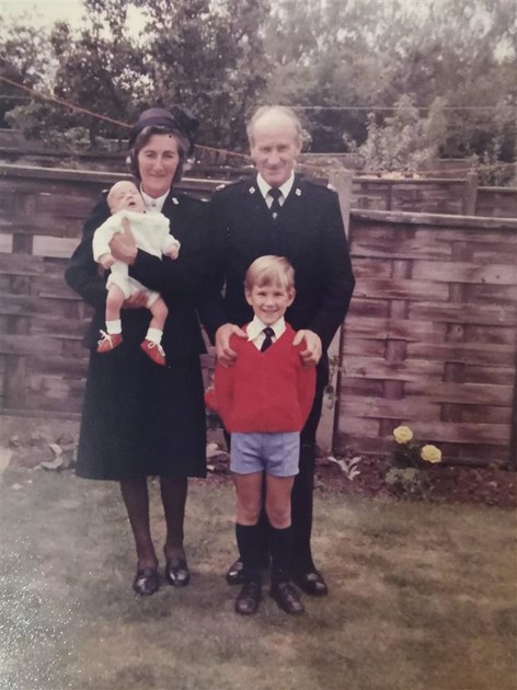 Railton Blyth is fundraising for The Salvation Army