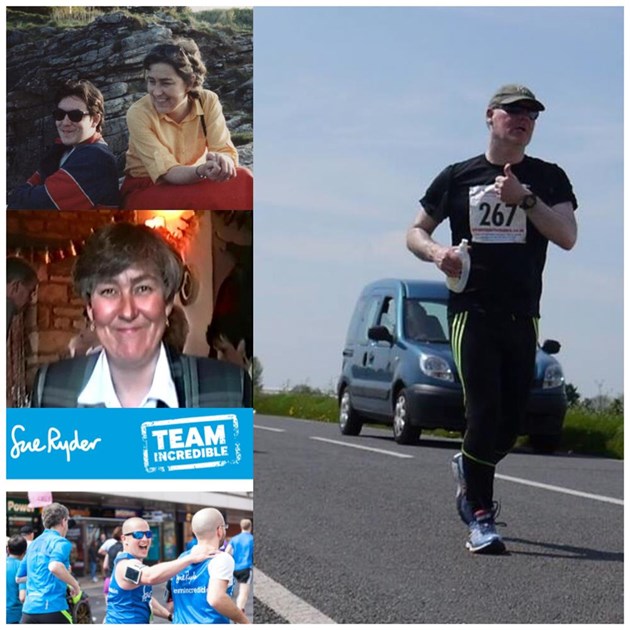 Simon Crowson is fundraising for Sue Ryder