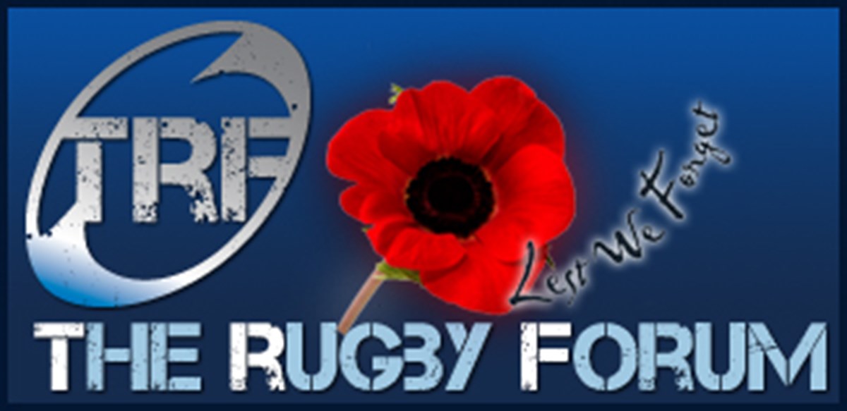 TRF The Rugby Forum is fundraising for The Royal British Legion