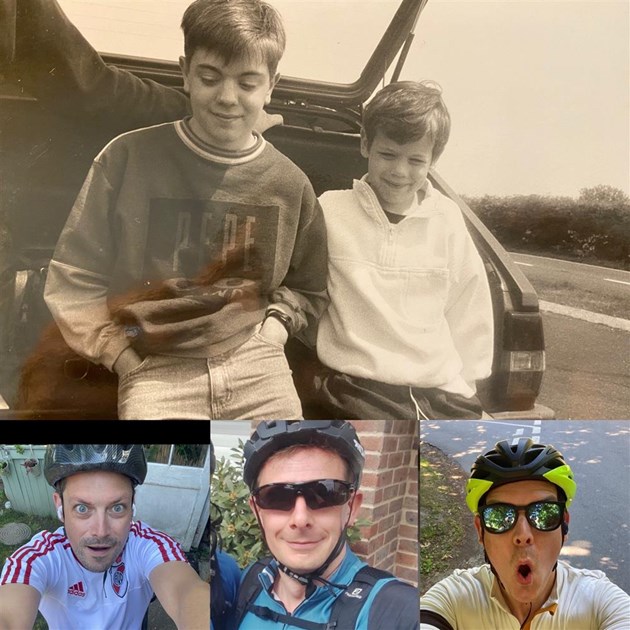 Dominic Simpson is fundraising for Winston's Wish